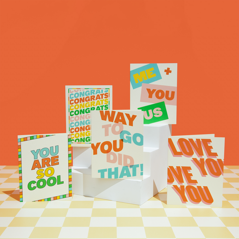paper&stuff | Way To Go, You Did That – Congratulations Greeting Card ...